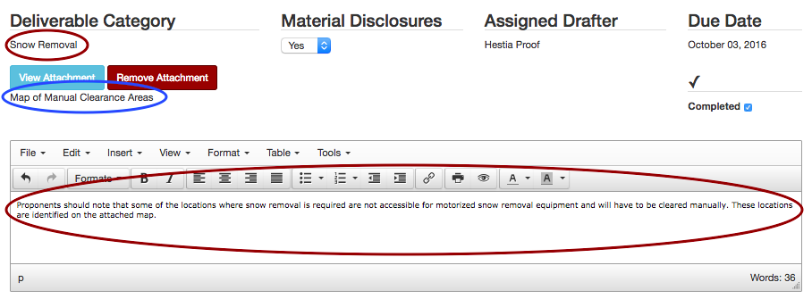 Material Disclosures in Context – RFx Drafter (Orbidder 2.0)